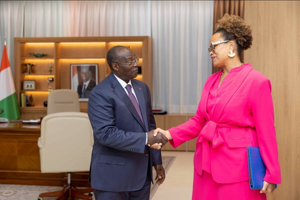 Le Vice-Président Tiémoko M. Koné a échangé avec l’Ambassadeur des ...